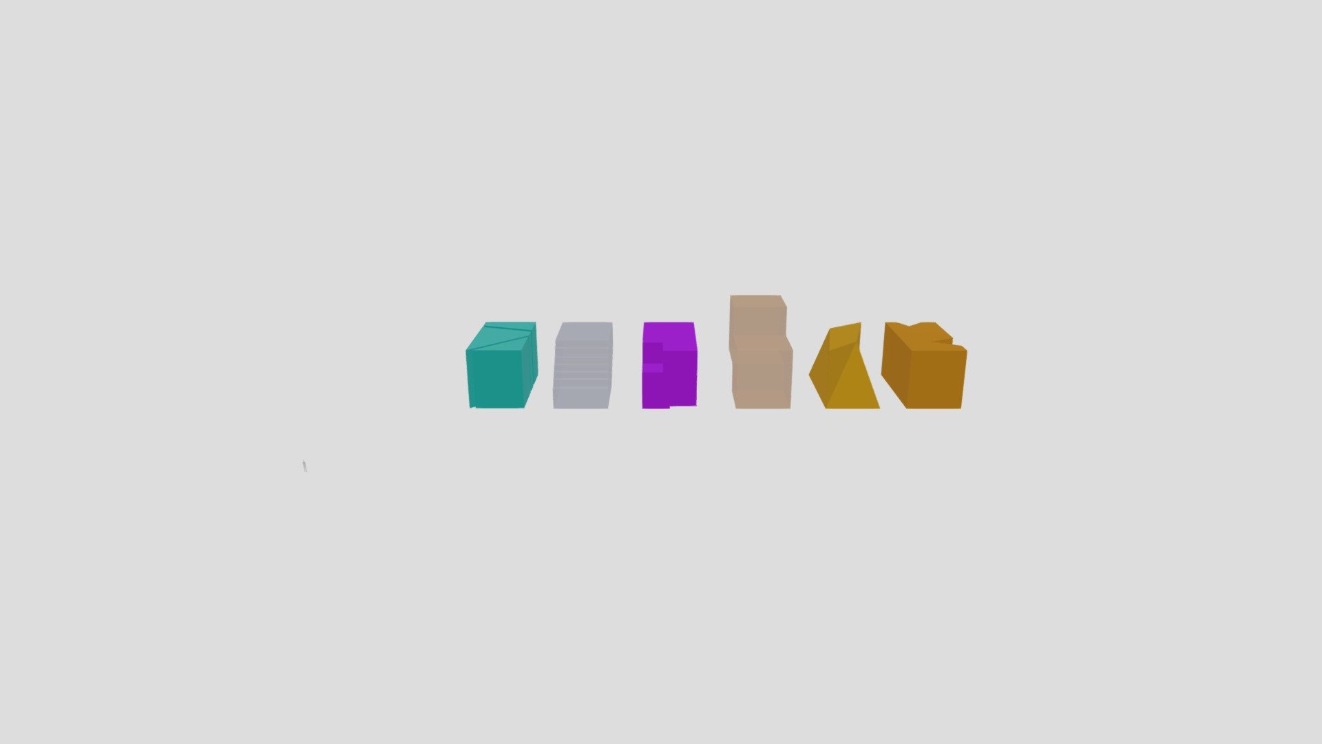 Shapes - Download Free 3D model by AaronRuddock [628f5bb] - Sketchfab