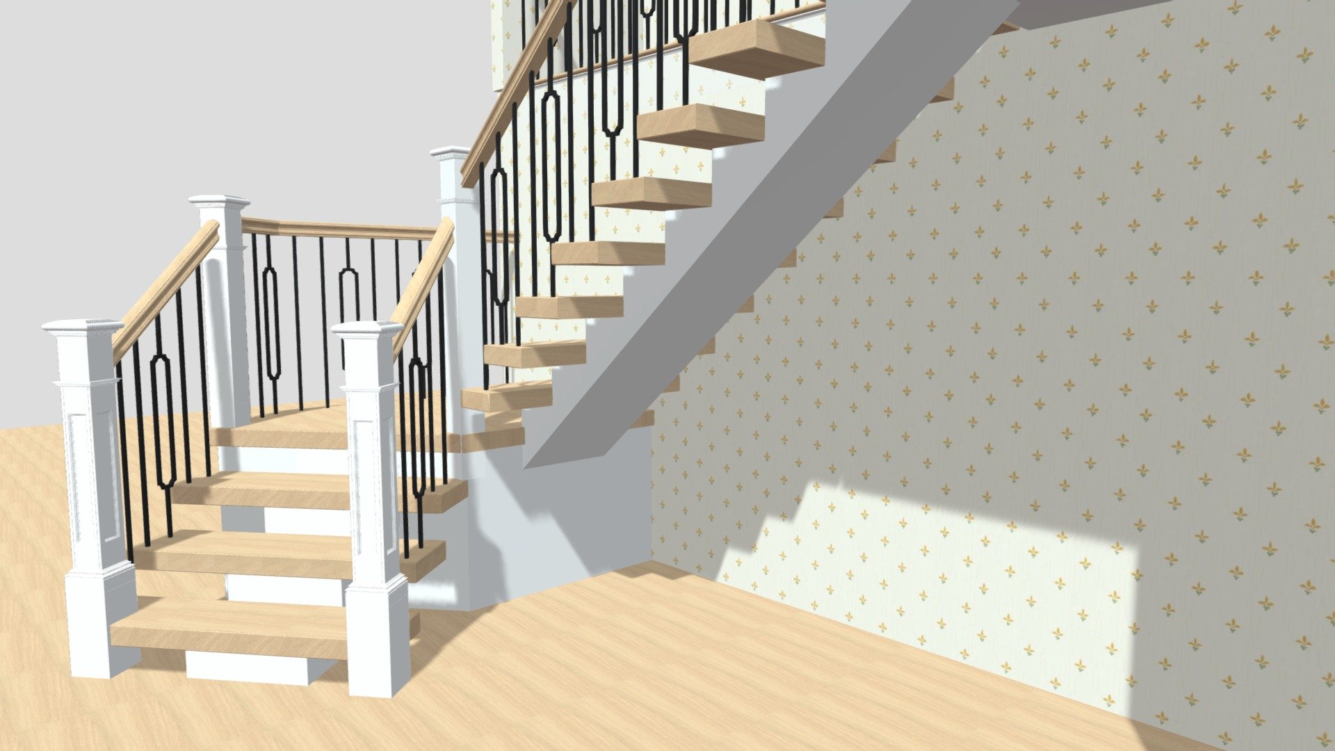 Center stringer Angled L Shape - 3D model by PatDPS [628f638] - Sketchfab