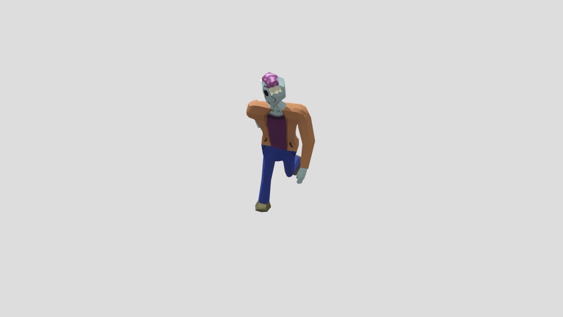 Zombie Walk Cycle - Download Free 3D model by marlink15 [628f6ad ...