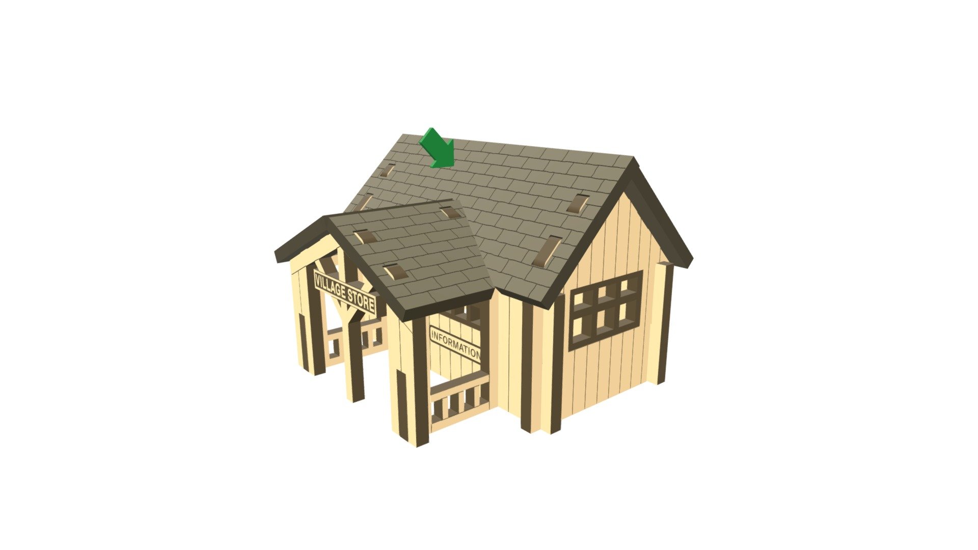 Village Store 7 - 3D model by Park Explorer Co. (@calebclausing ...