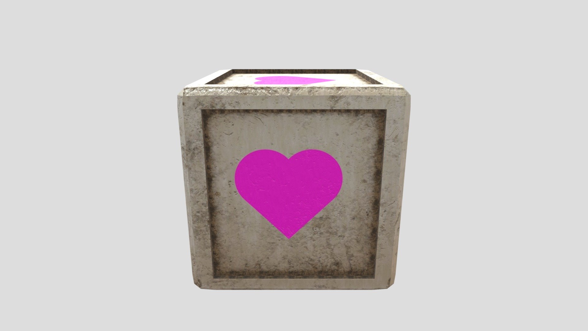 ACR103 HeartCube - 3D model by bigmoose [629093b] - Sketchfab