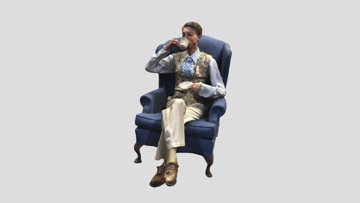 Sitting 3D models - Sketchfab