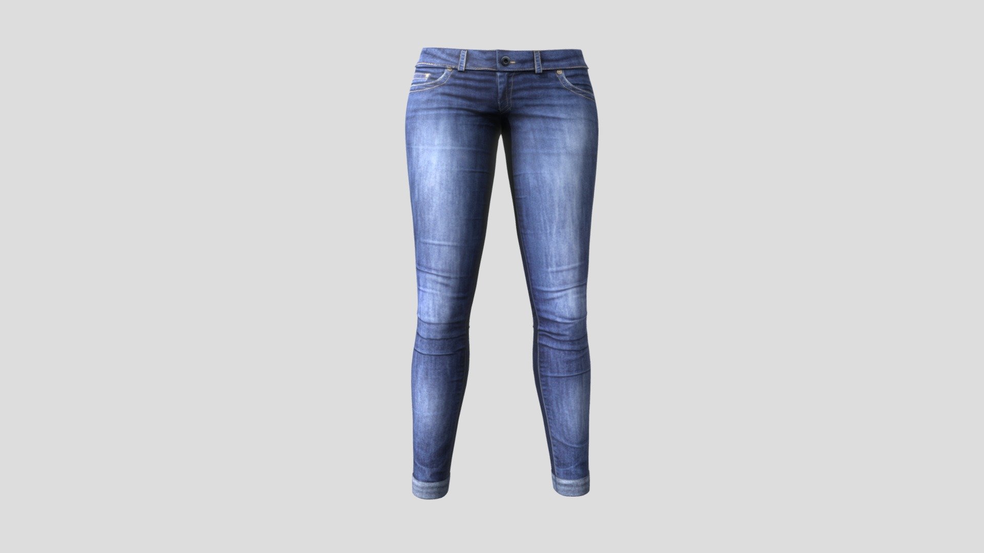 Skinny Jeans Pants - 3D model by Egeden [62928c1] - Sketchfab