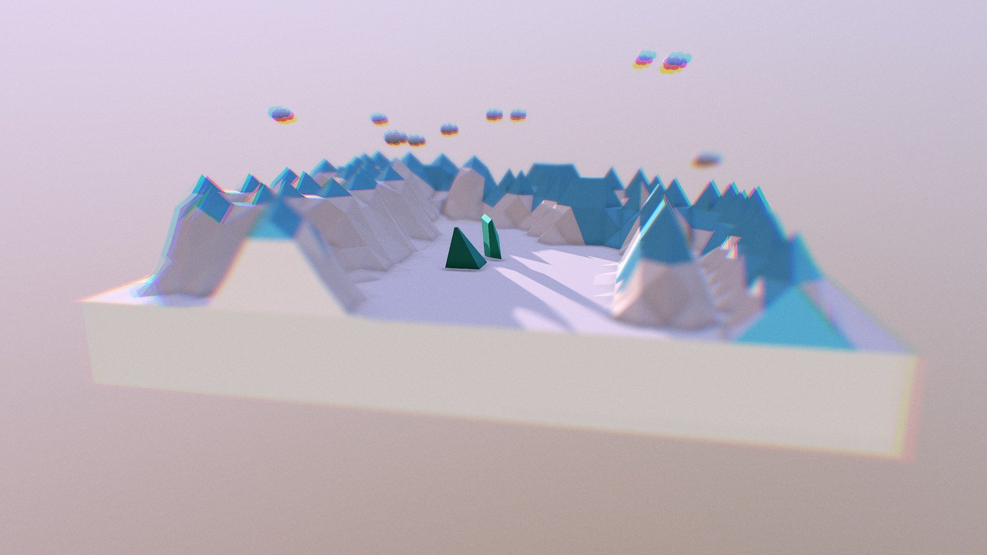 Low Poly Ice Land - Download Free 3D model by NANDA KUMAR ...