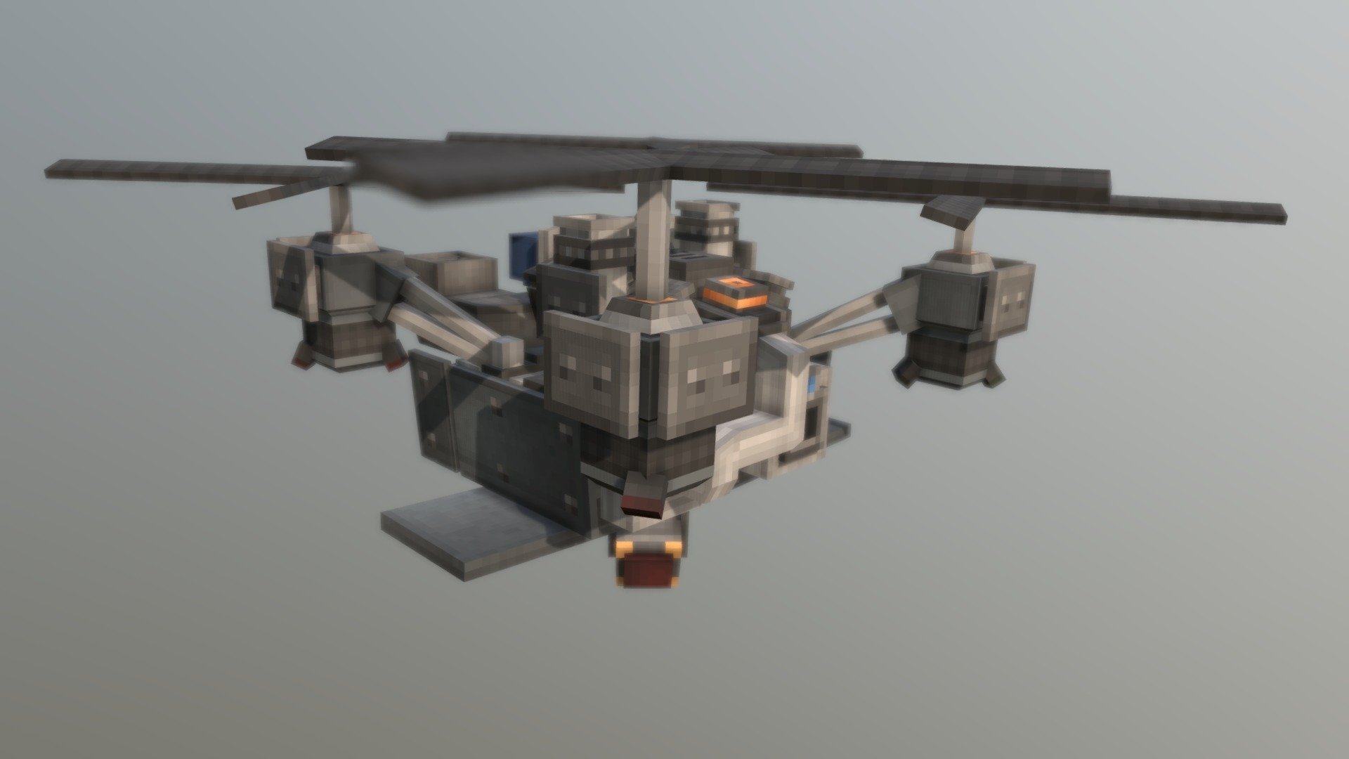 Combat Drone - 3D model by Pabilo8 [62935f0] - Sketchfab