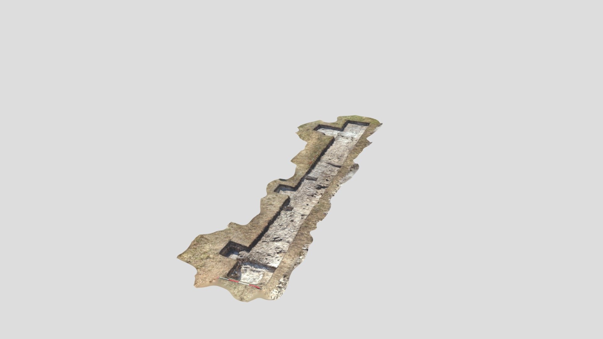 Trench P (low poly) - 3D model by Shearing [6293cb7] - Sketchfab