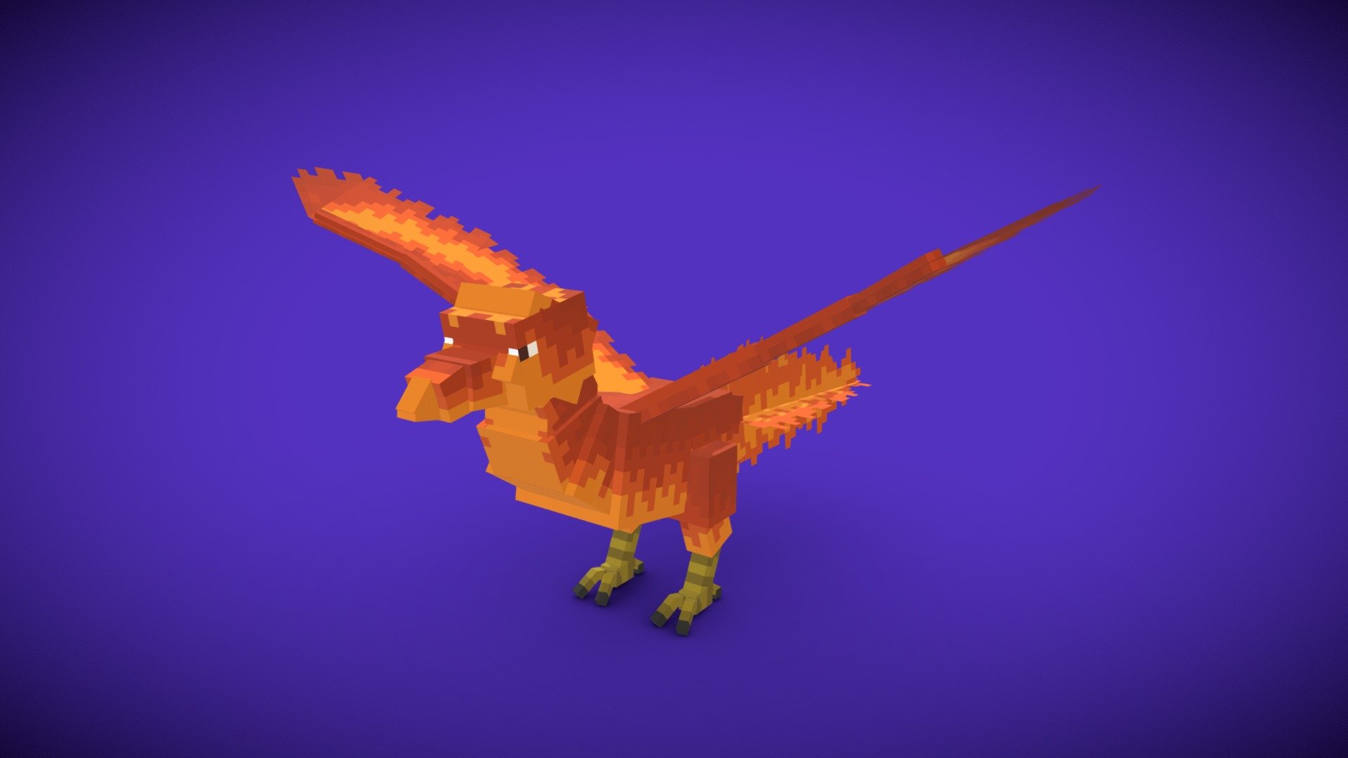 Phoenix - 3D model by eryston [6293fc9] - Sketchfab