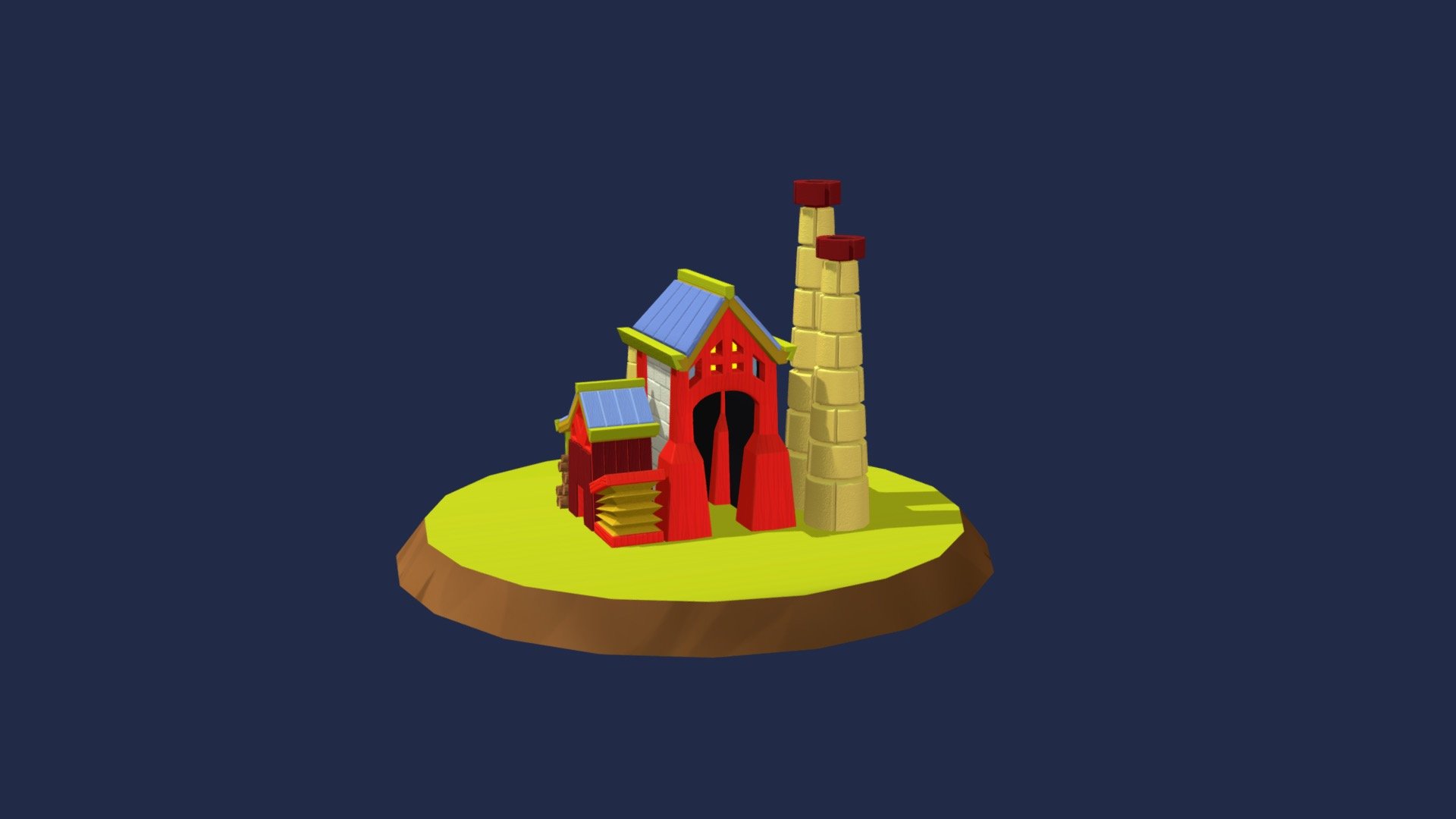 Cartoon Workshop - 3D model by Nahiko Design (@nahiko_design) [629609d ...