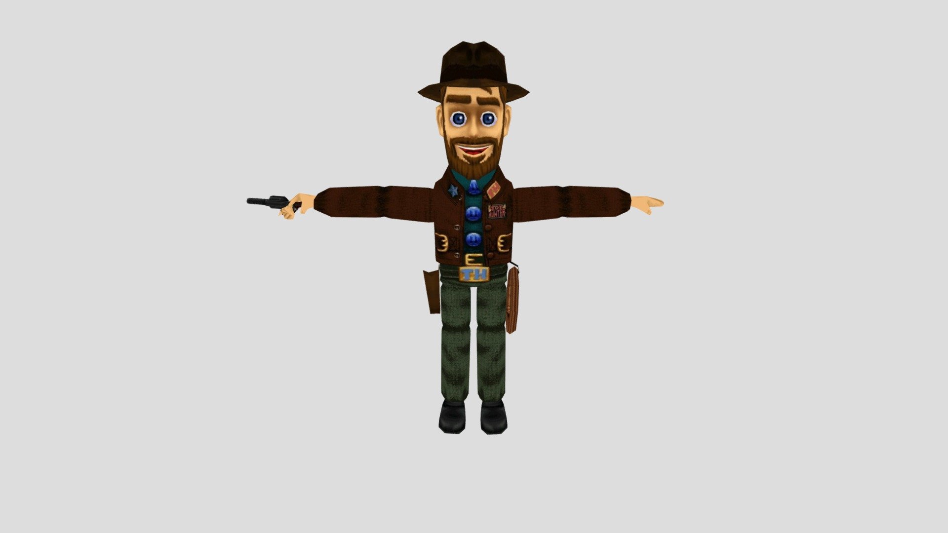 Cowboy - Download Free 3D model by sumeshkumarjn [62961c0] - Sketchfab