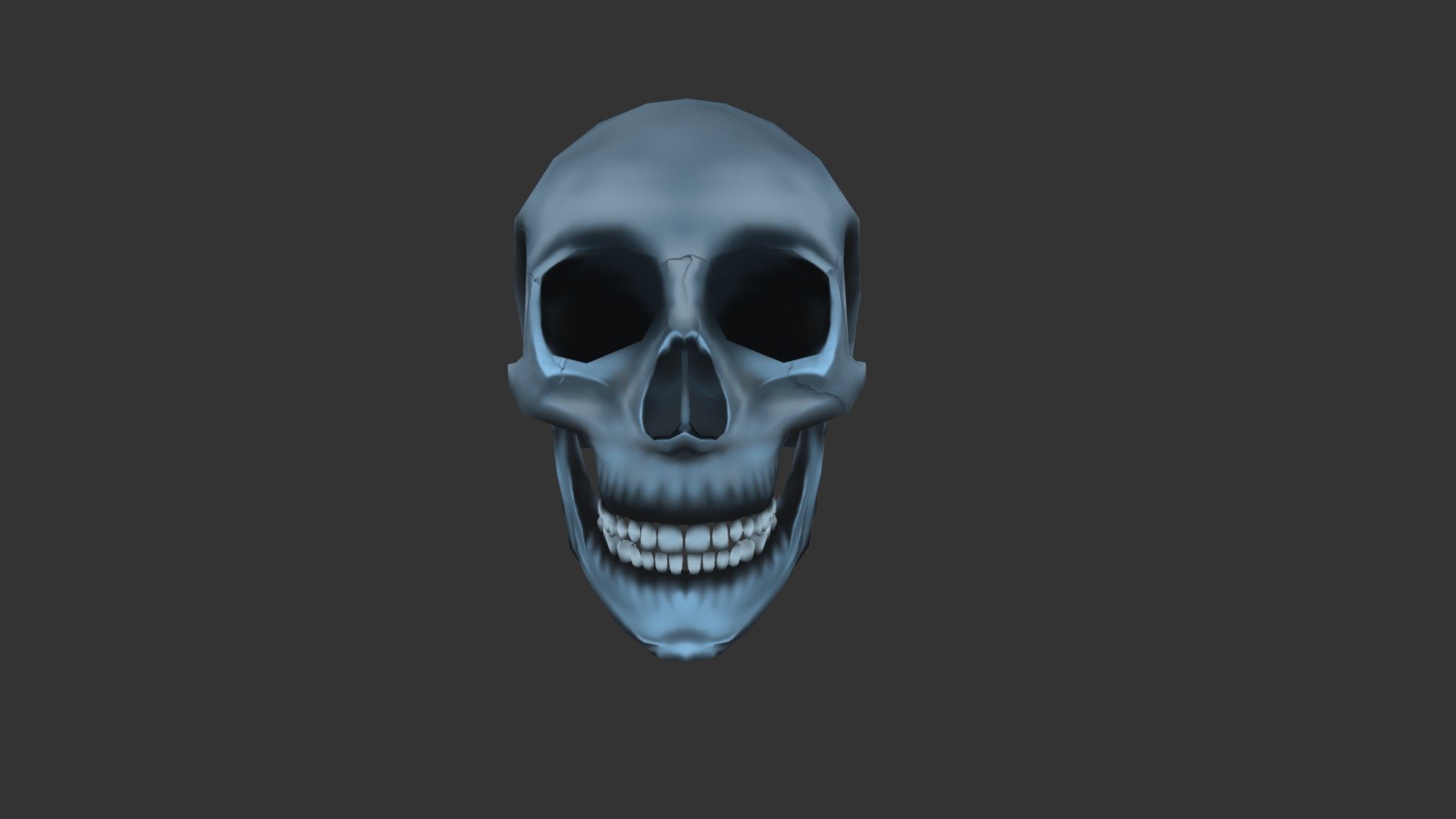 Hand-painted Skull - 3D model by c.grbr [6298c54] - Sketchfab