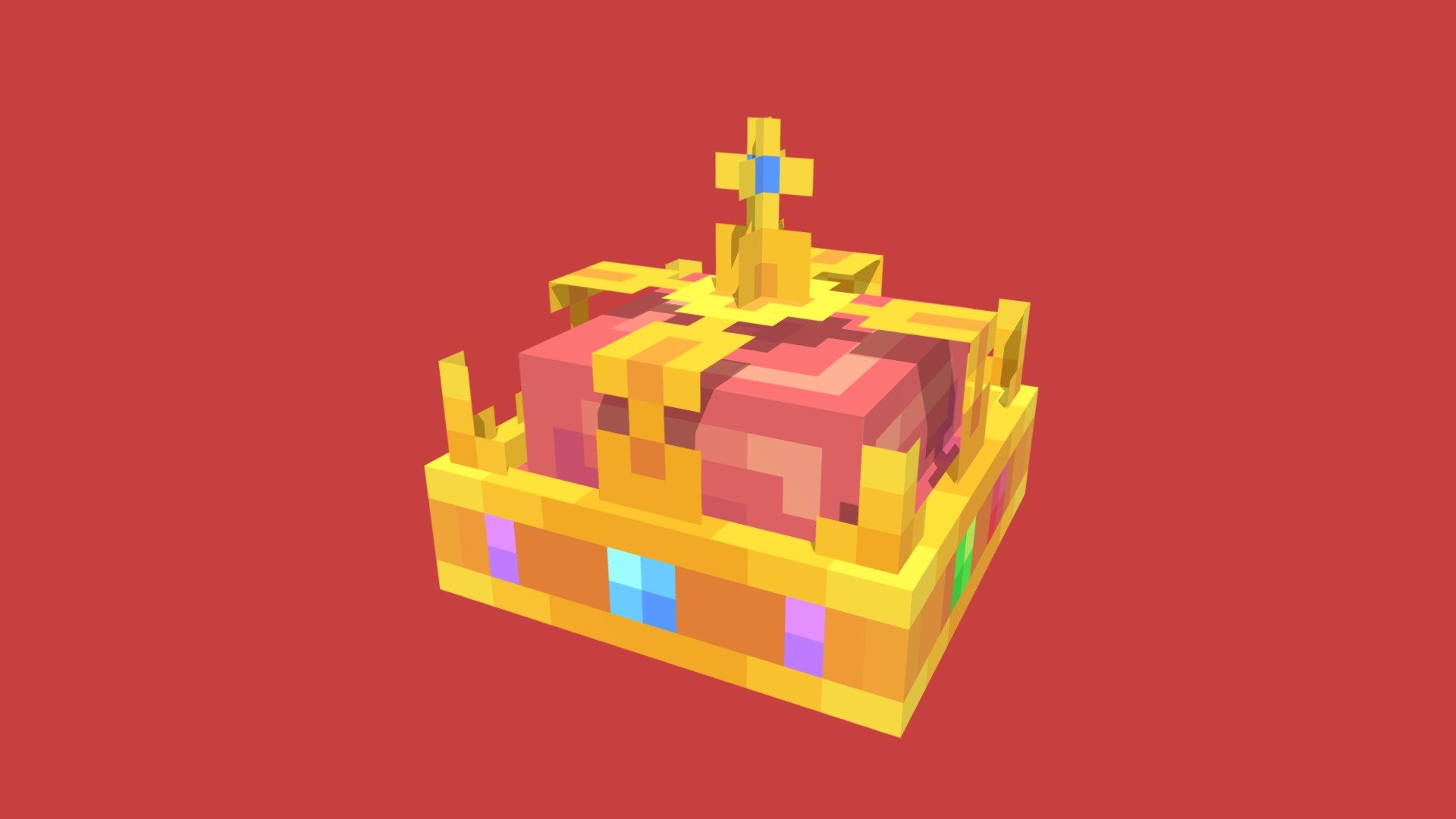 Crown luxe - Download Free 3D model by daanosaurusrex [6298fc3] - Sketchfab