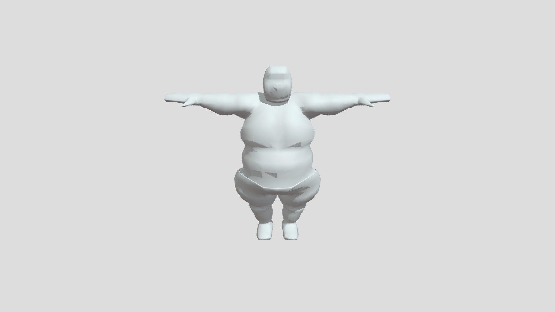 Bald Fat Guy - 3D model by jimmyjaggi [6299150] - Sketchfab