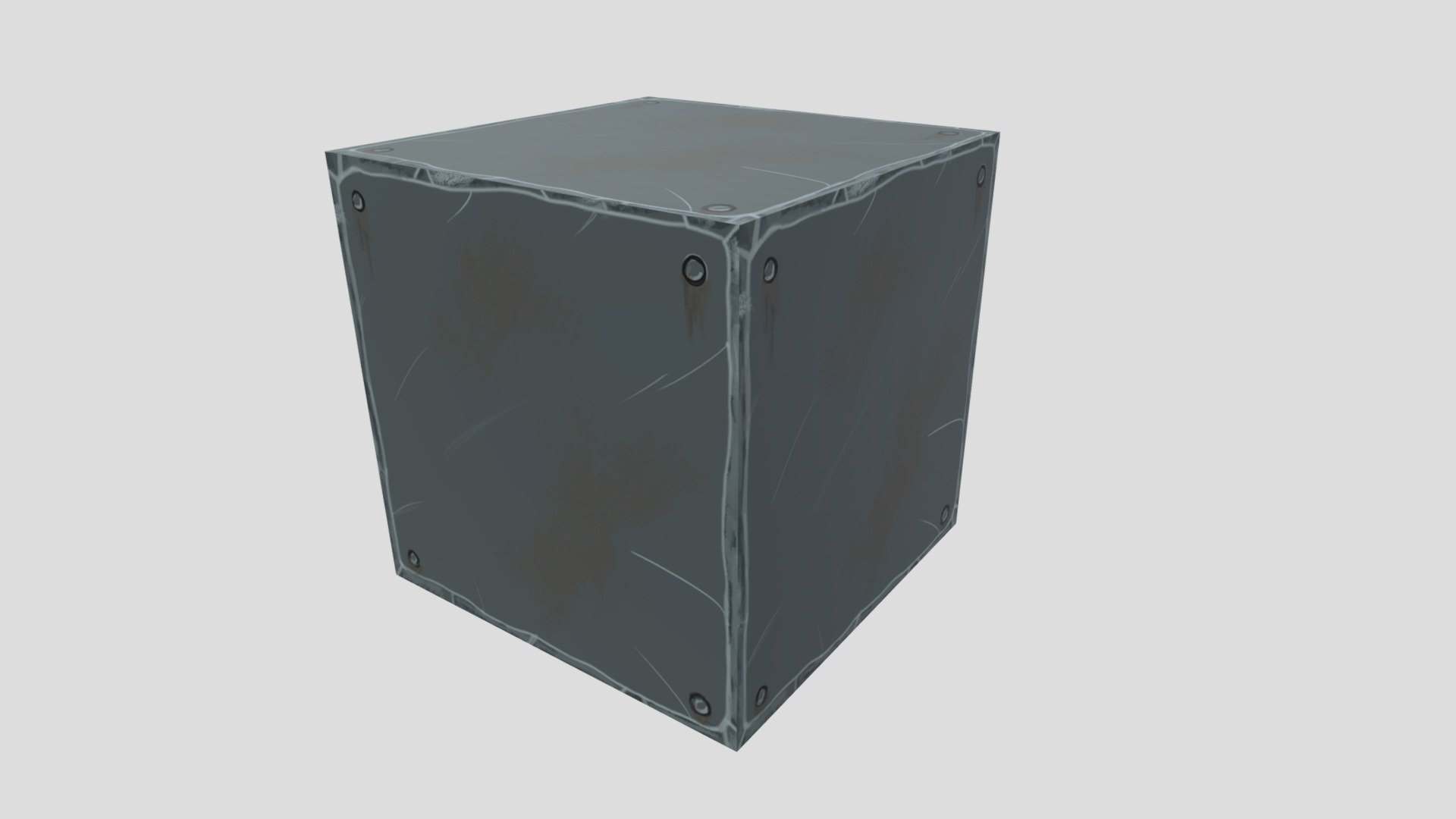Stylized Metalbox - 3D model by Ben (@ben_angel) [62992c6] - Sketchfab