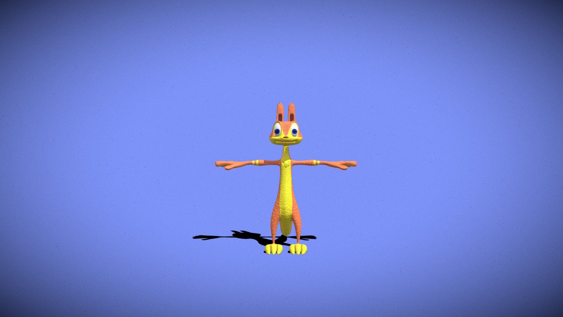 Painted and Textured Daxter - Download Free 3D model by ivancrespo2 ...