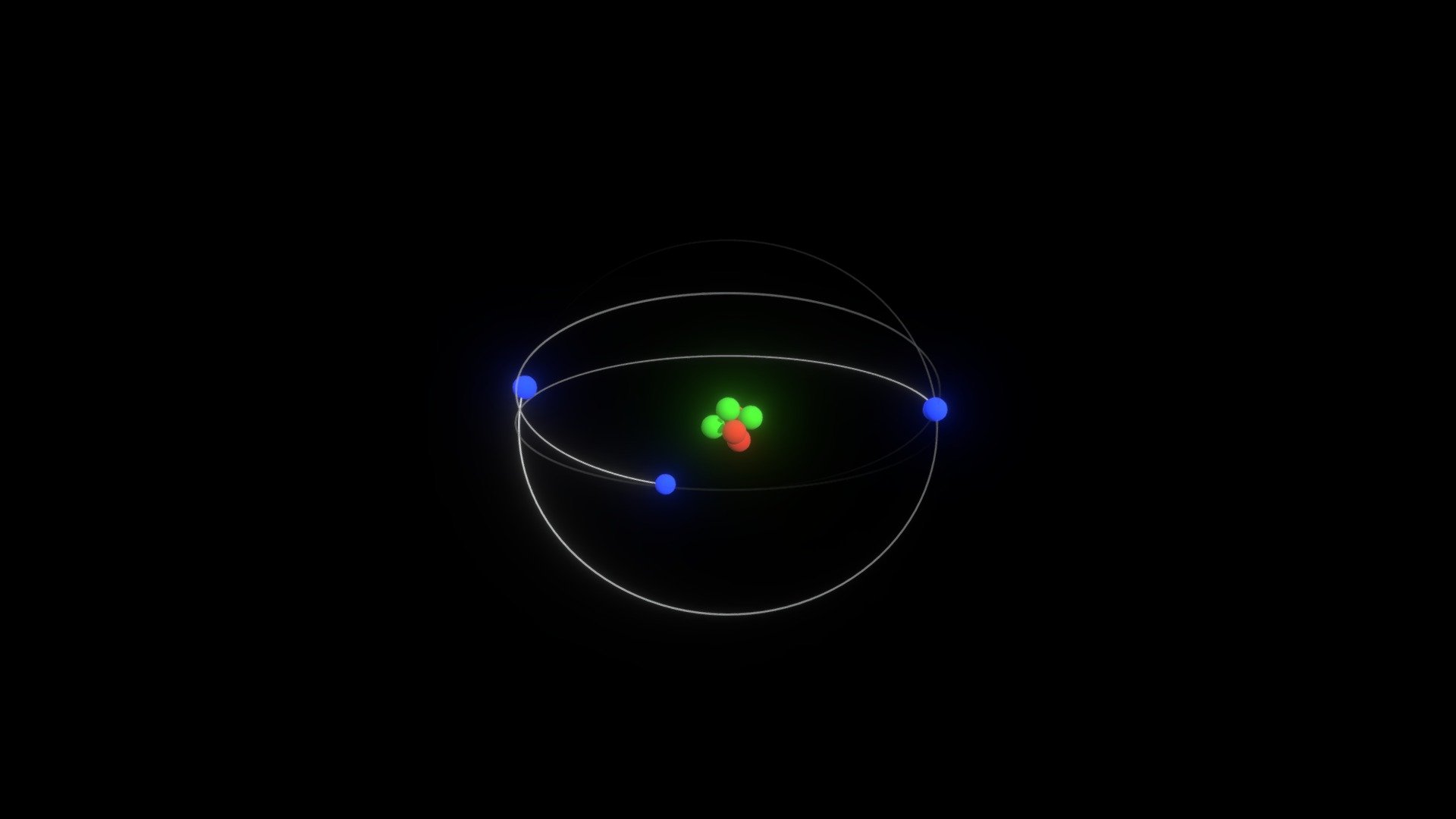 Particle Atom (Loop Animaton) - Download Free 3D model by KenTank ...