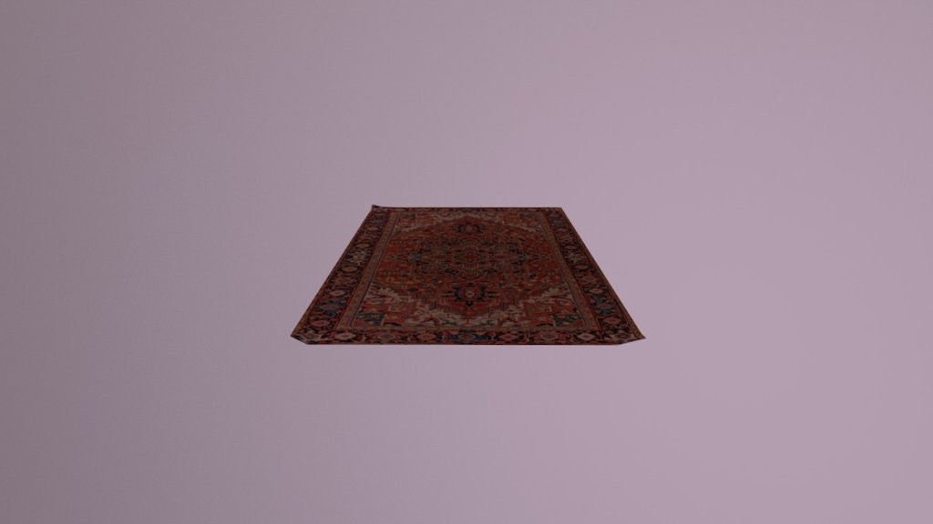 Persian Rug - 3D model by Priska [629adfb] - Sketchfab