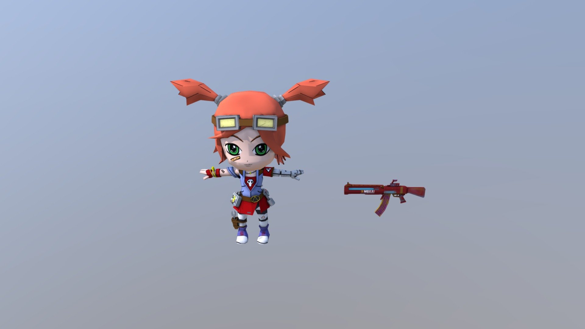 LPM A2 Character - 3D model by Shaan (@shaansf) [629bee8] - Sketchfab