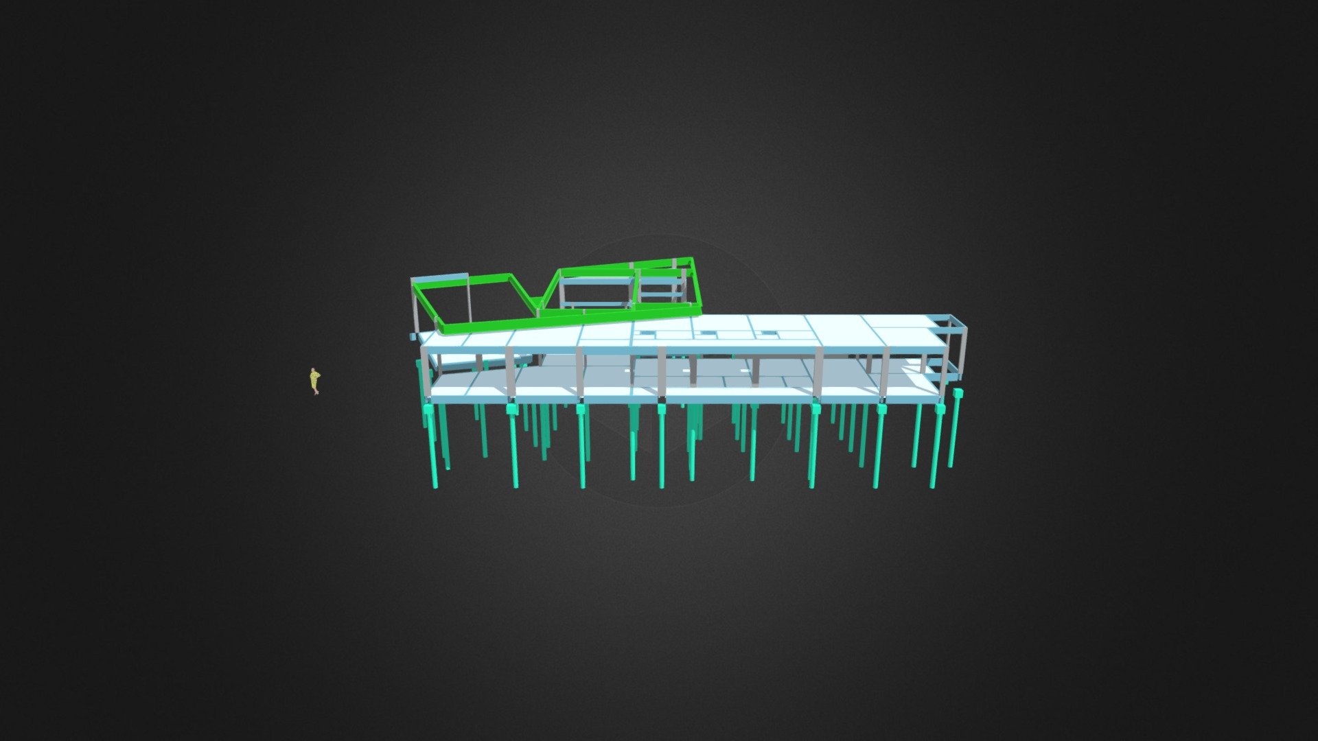 ESTRUTURA BN L12 - 3D model by lucasneres [629c855] - Sketchfab