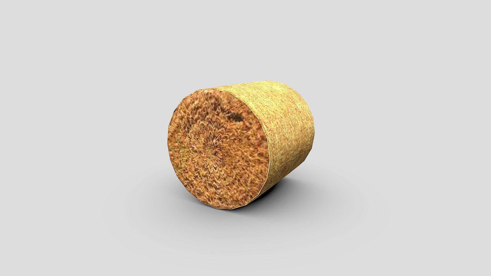 Low Poly Game Ready Cylinder Hay Bale - Buy Royalty Free 3D model by ...