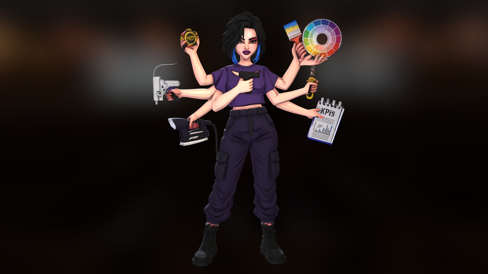 Kali VM v2.0 - Download Free 3D model by vmmaniac [62a1593] - Sketchfab