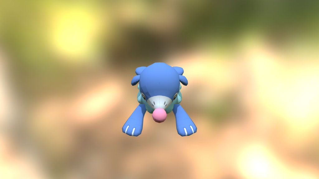 Popplio - 3D model by ElectroBoard [62a1914] - Sketchfab