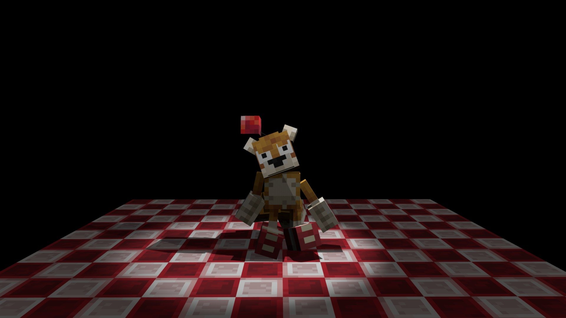 Tails Doll - Minecraft Style - 3D model by bunnychan2007 [62a1aea ...