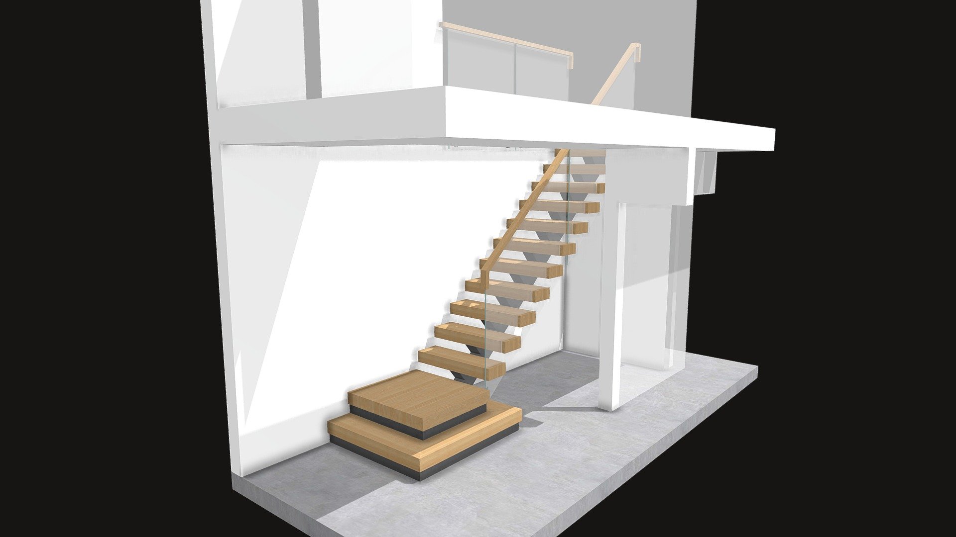 Thomason - Staircase Visual - 3D model by The Metal Staircase Company ...