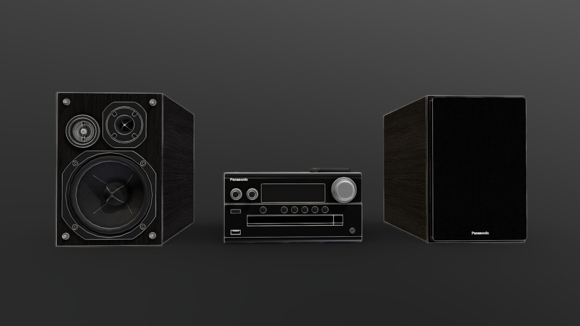 Panasonic SC-PMX90EG-K2 - 3D model by andrijana.krbavac [62a2ef5 ...