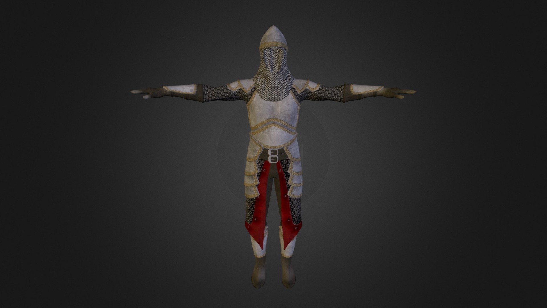 Castle Guard Armor - 3D model by beholdmidia [62a4b43] - Sketchfab