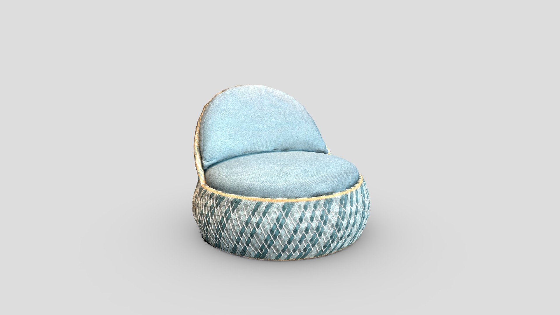 Round Chair - 3D model by 360Fabriek [62a5111] - Sketchfab