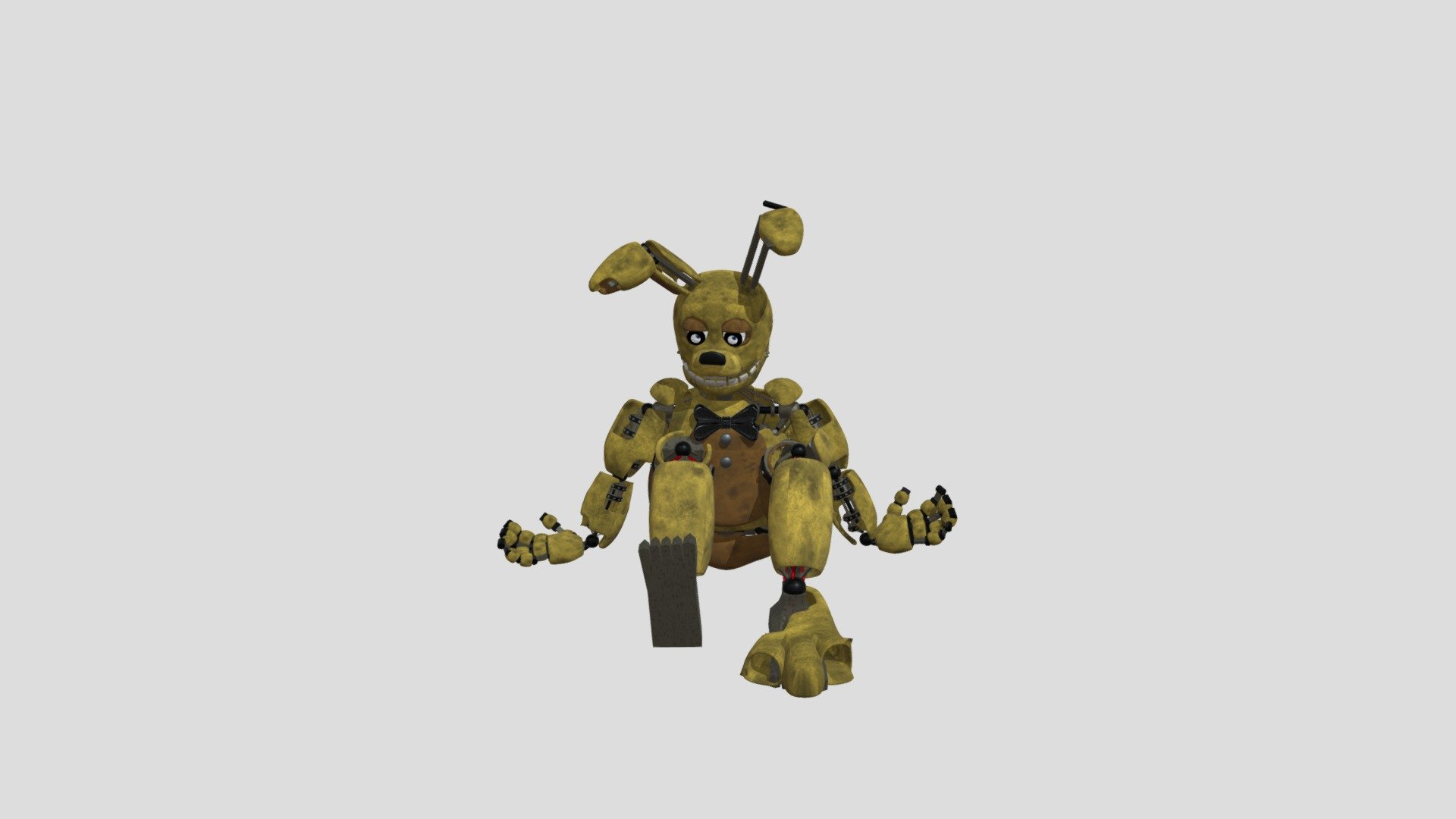 Withered Springbonnie (WIP ver i think) - Download Free 3D model by ...