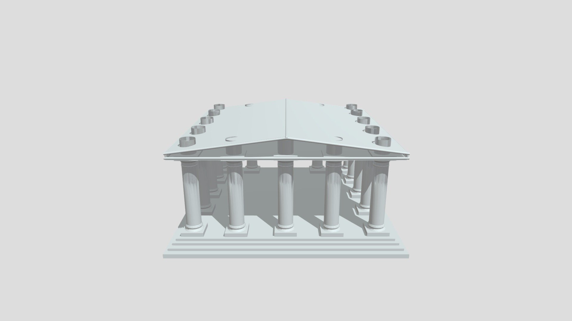 Doric Piller Project - Download Free 3D model by alison-engel (@ali ...
