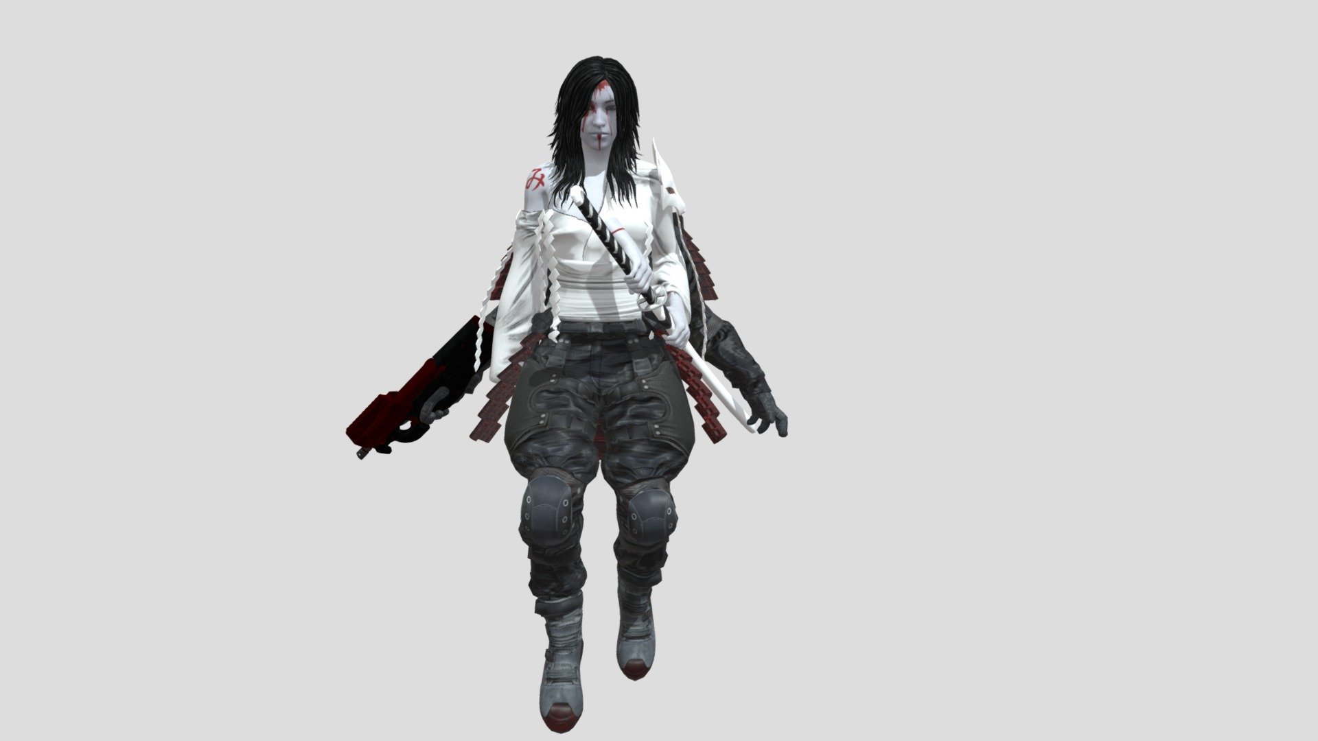 Agent Onryo - 3D model by Mark_Rantunes (@_MarkRantunes_) [62a5b85 ...