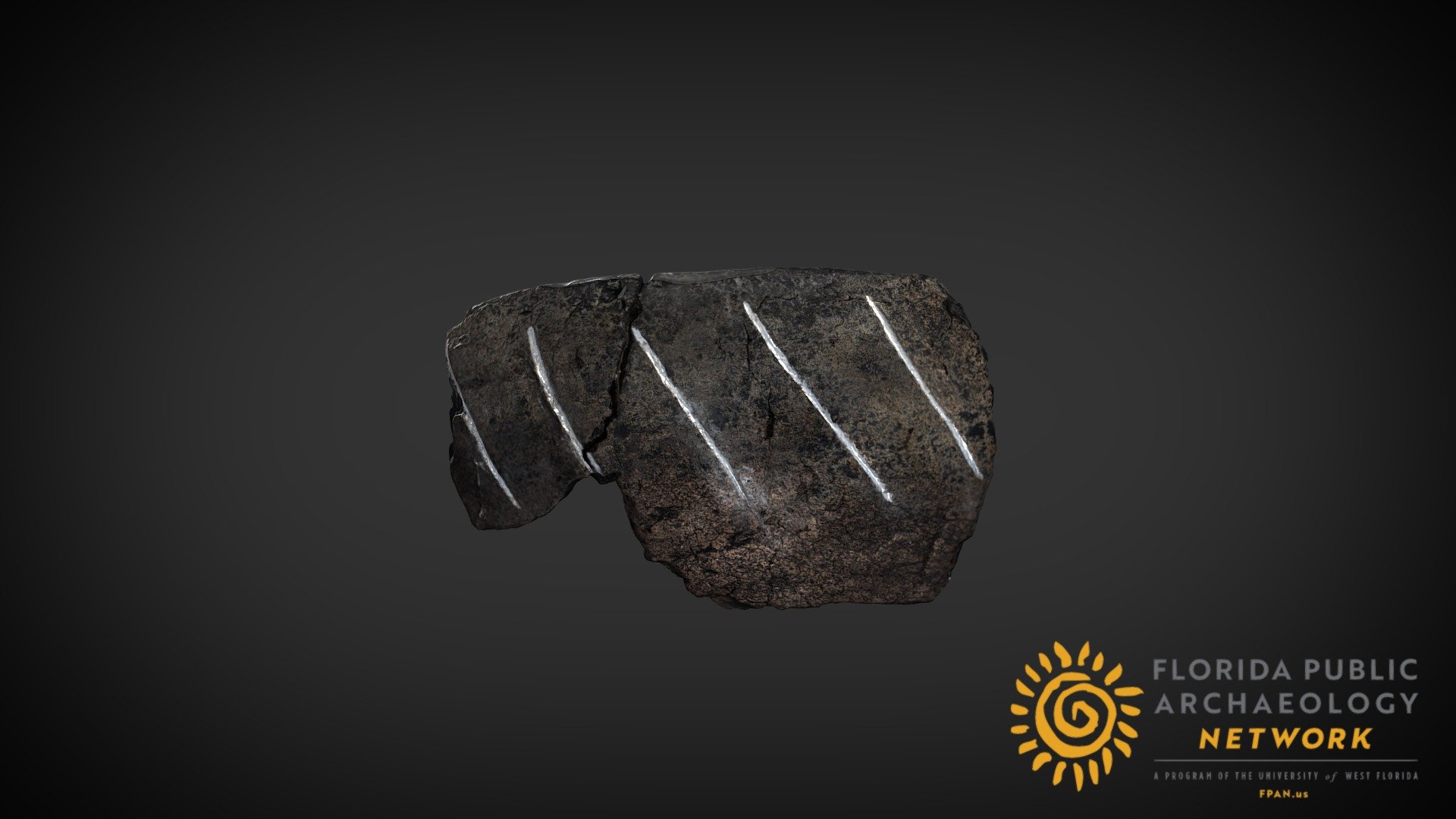 Miami Incised Rim Sherd - 3D model by Florida Public Archaeology ...
