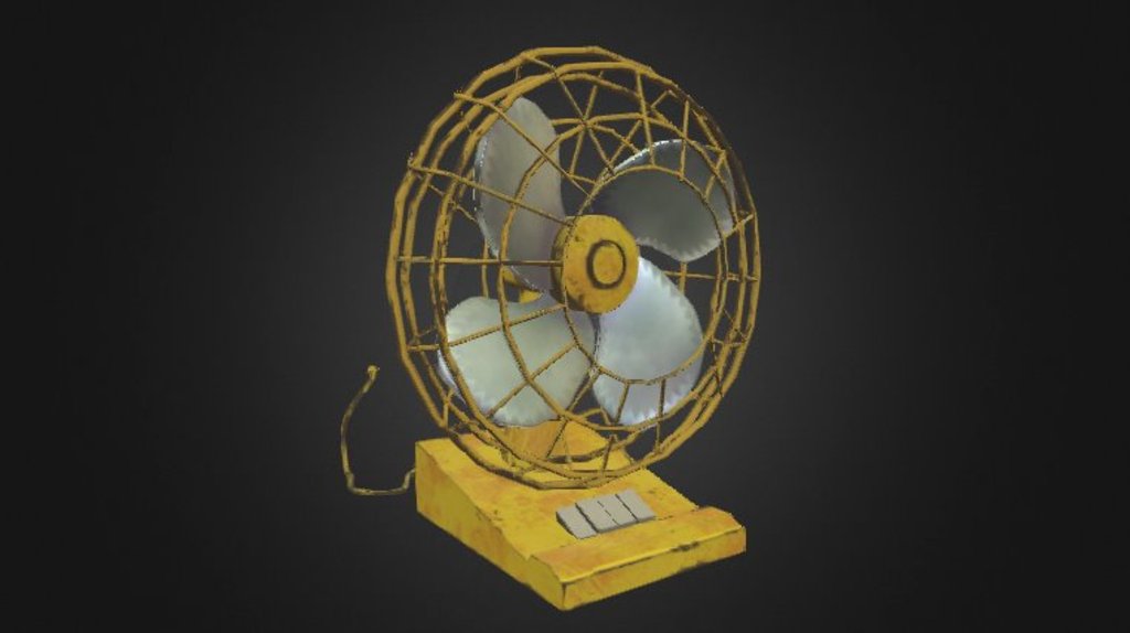 Fan - 3D model by Erik Elizalde (@erikelizalde) [62a6494] - Sketchfab