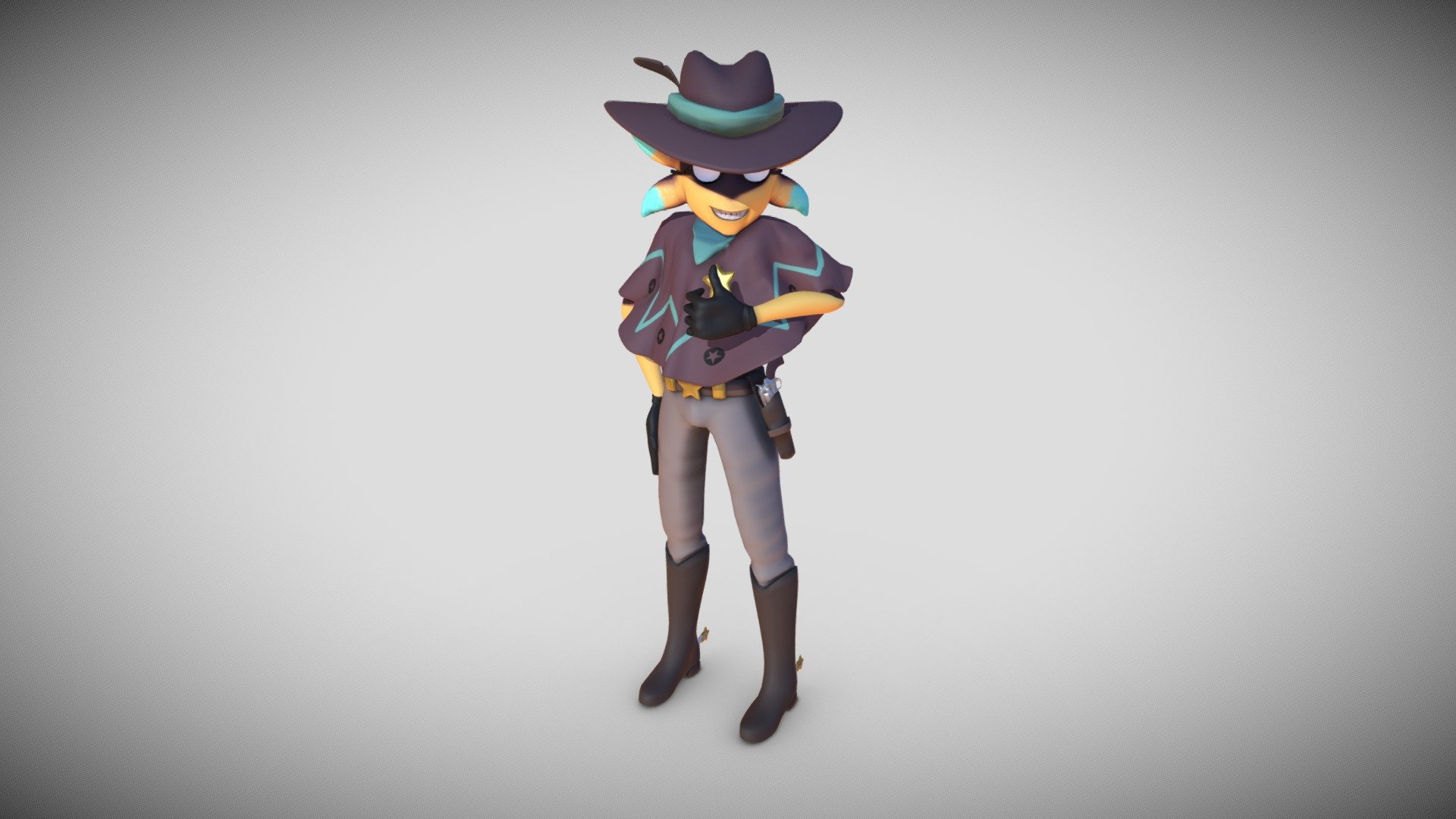 Starlo - Undertale Yellow - 3D model by Brouz (@Brouzz) [62a7c9c ...