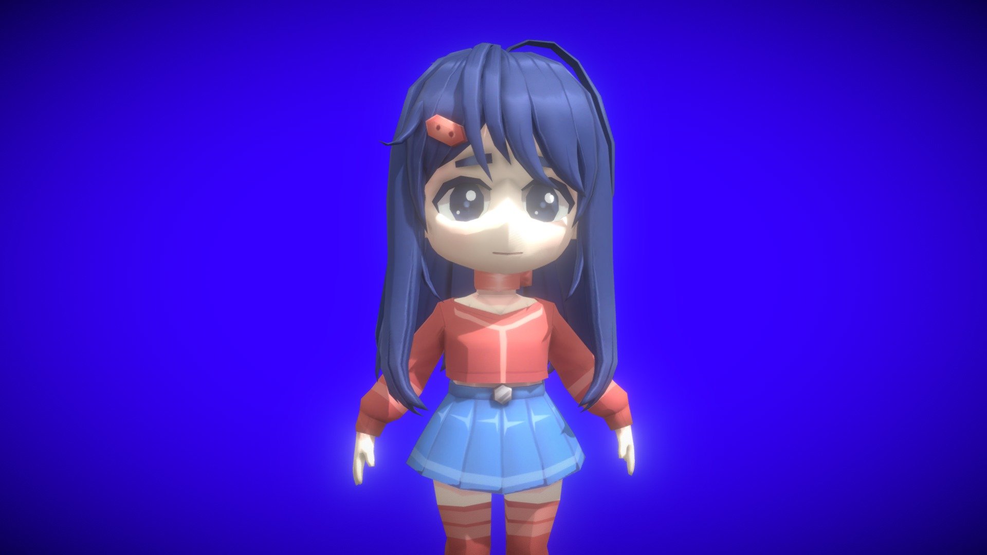 Chibi mita kind - Download Free 3D model by photon (that one larry) (@Professor_E12) [62a7d68 ...