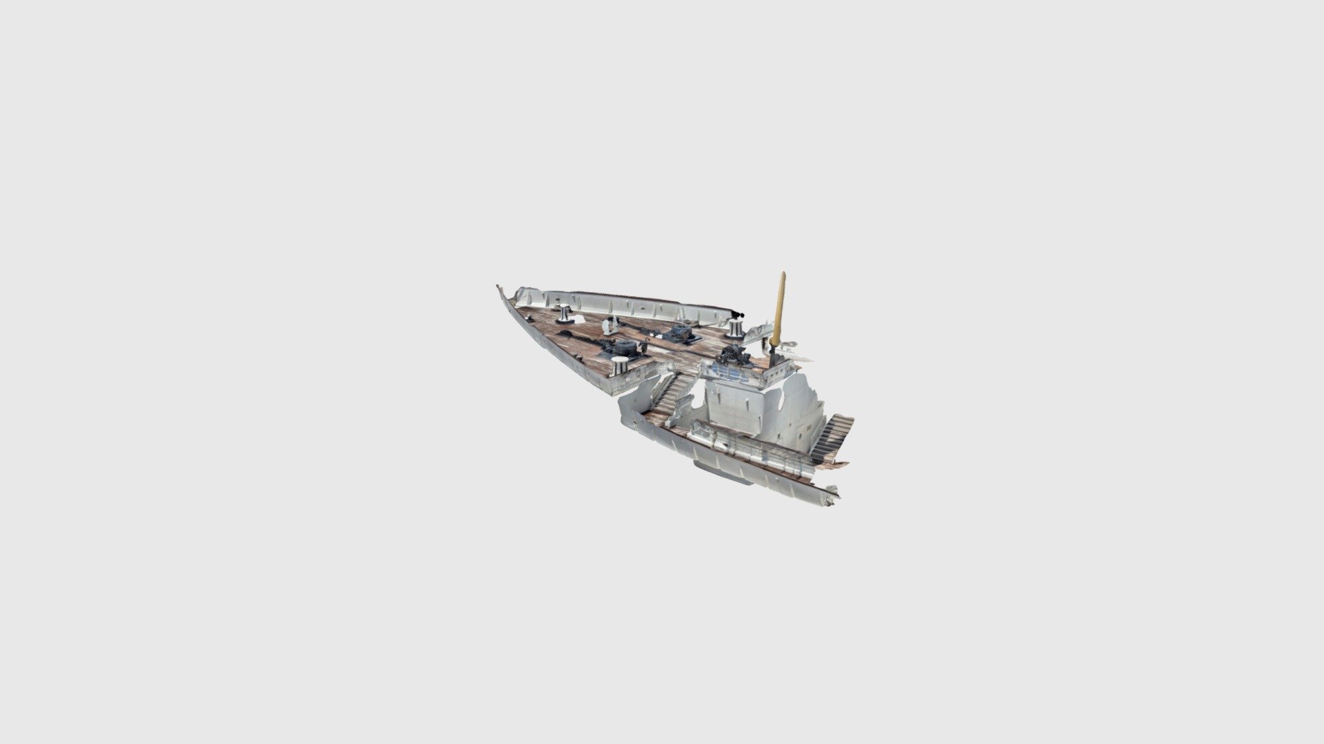 SS Columbia - Download Free 3D model by makotofalcon [62a9ae9] - Sketchfab