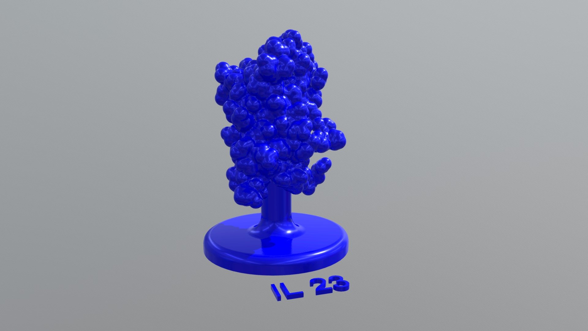 Protein IL23 - 3D model by diegoville [62a9b44] - Sketchfab