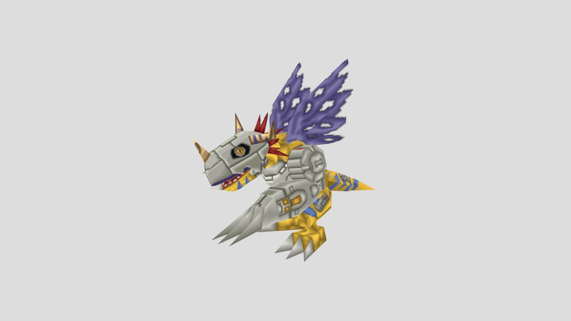 Digimon World 2 - Metalgreymon - Download Free 3D model by bioandrew91 ...