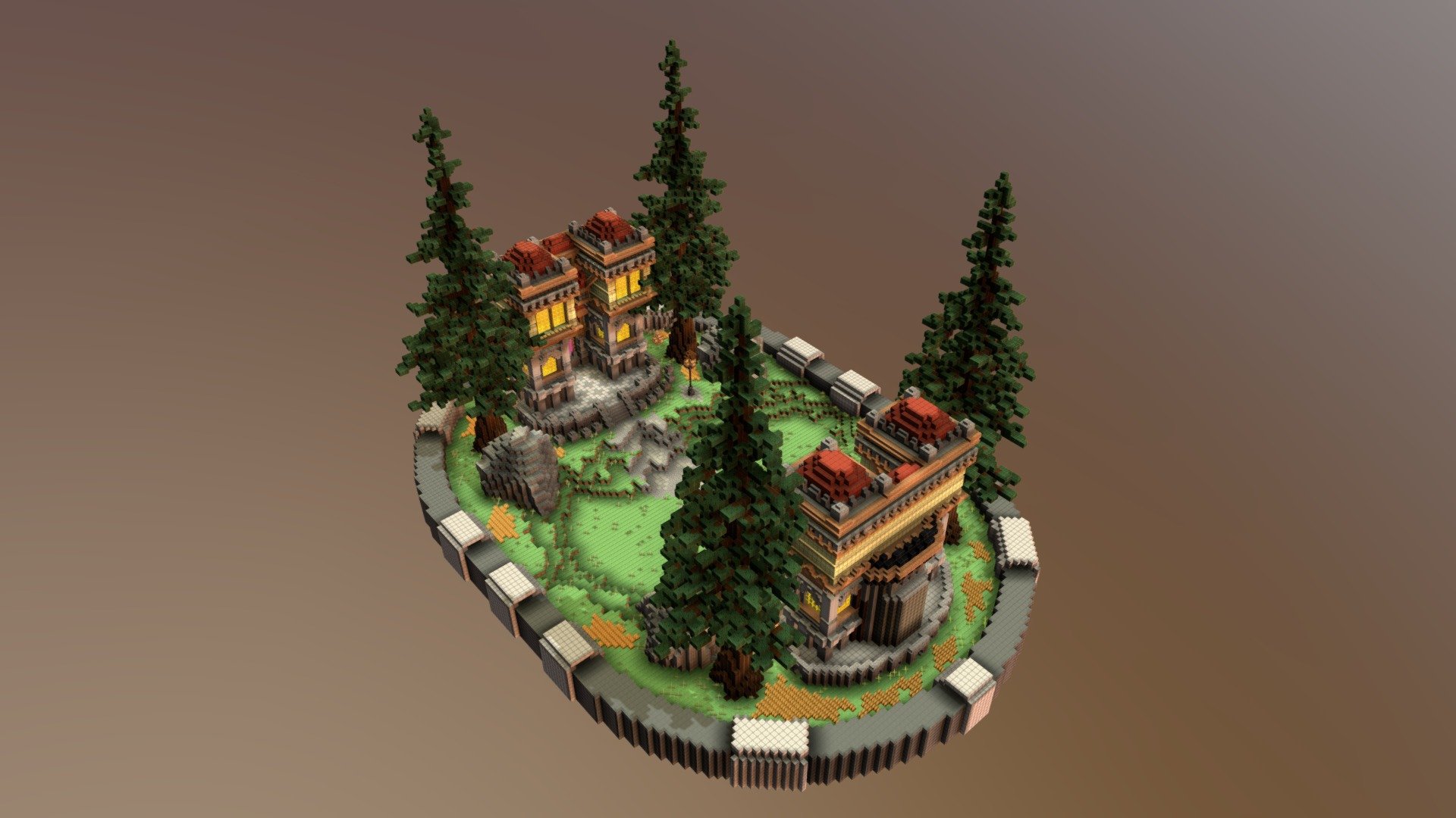 Practice Arena / Medieval Theme - Download Free 3D model by NaydrusS ...