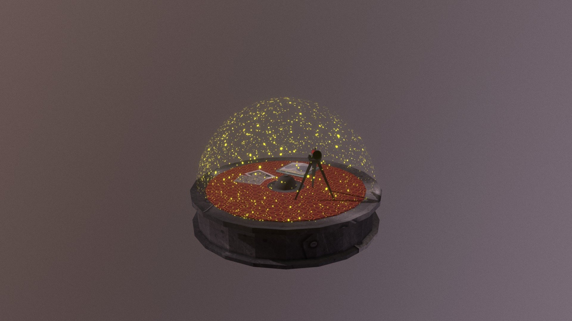 Planetarium for one - 3D model by tesshai [62ac9c8] - Sketchfab