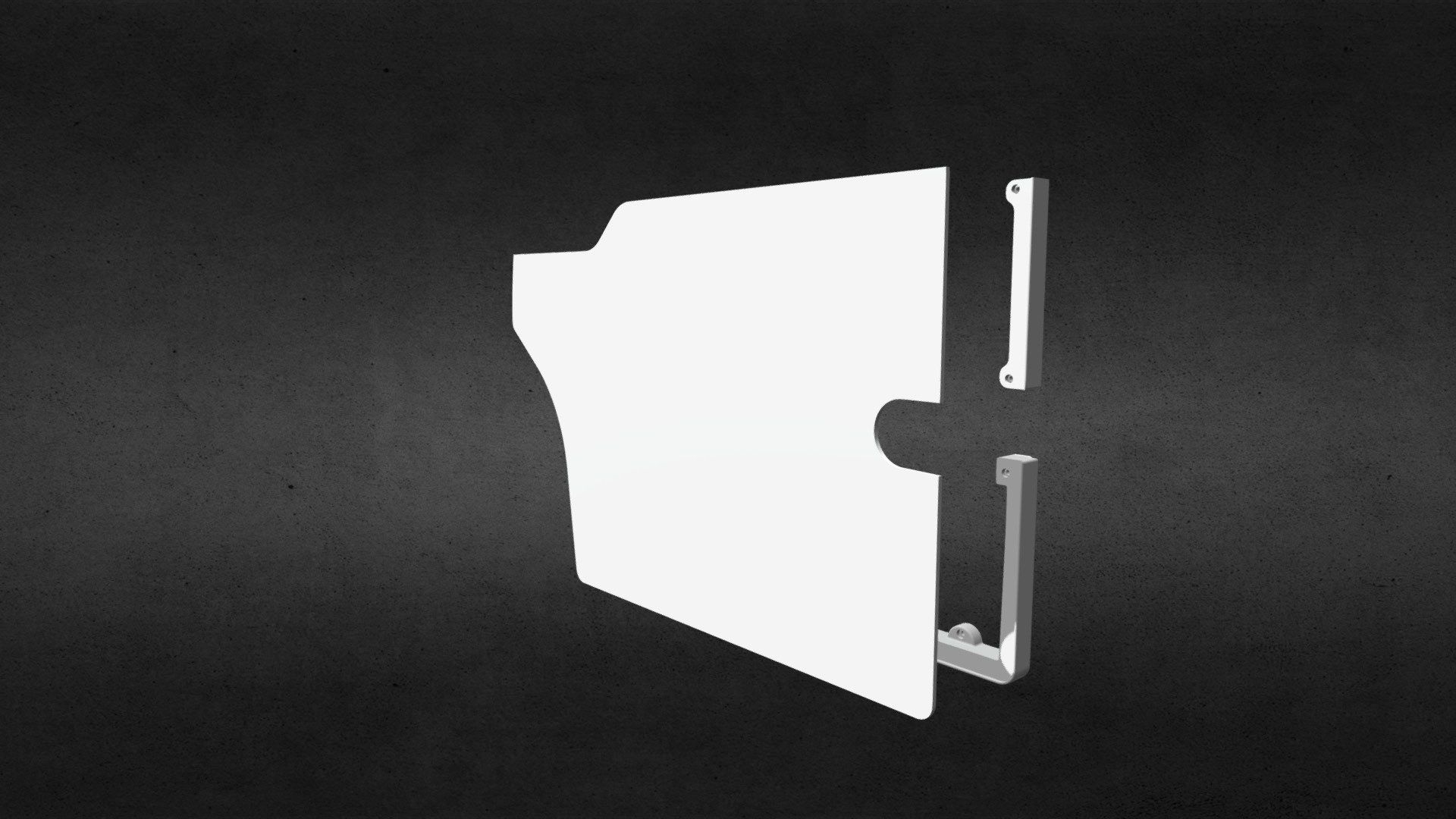 Front Drivers Side Full Panel Mount - 3D model by Mission 3D ...