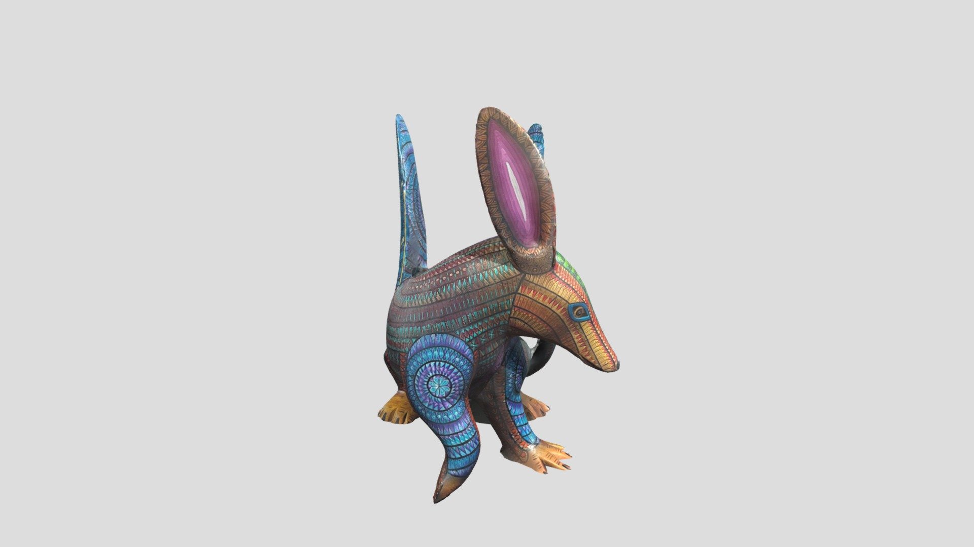 Armadillo - 3D model by jaizmora [62afb38] - Sketchfab