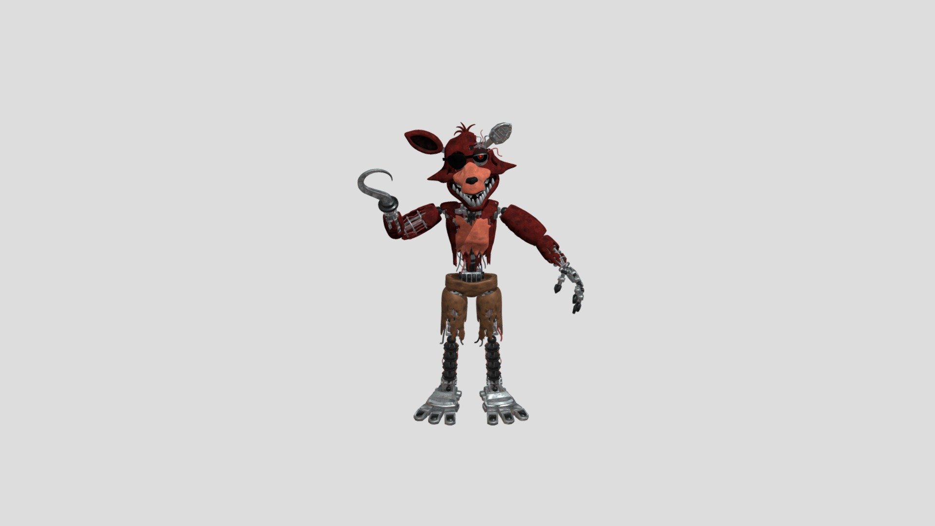 withered_foxy_render - 3D model by pkaran6254 [62b0461] - Sketchfab