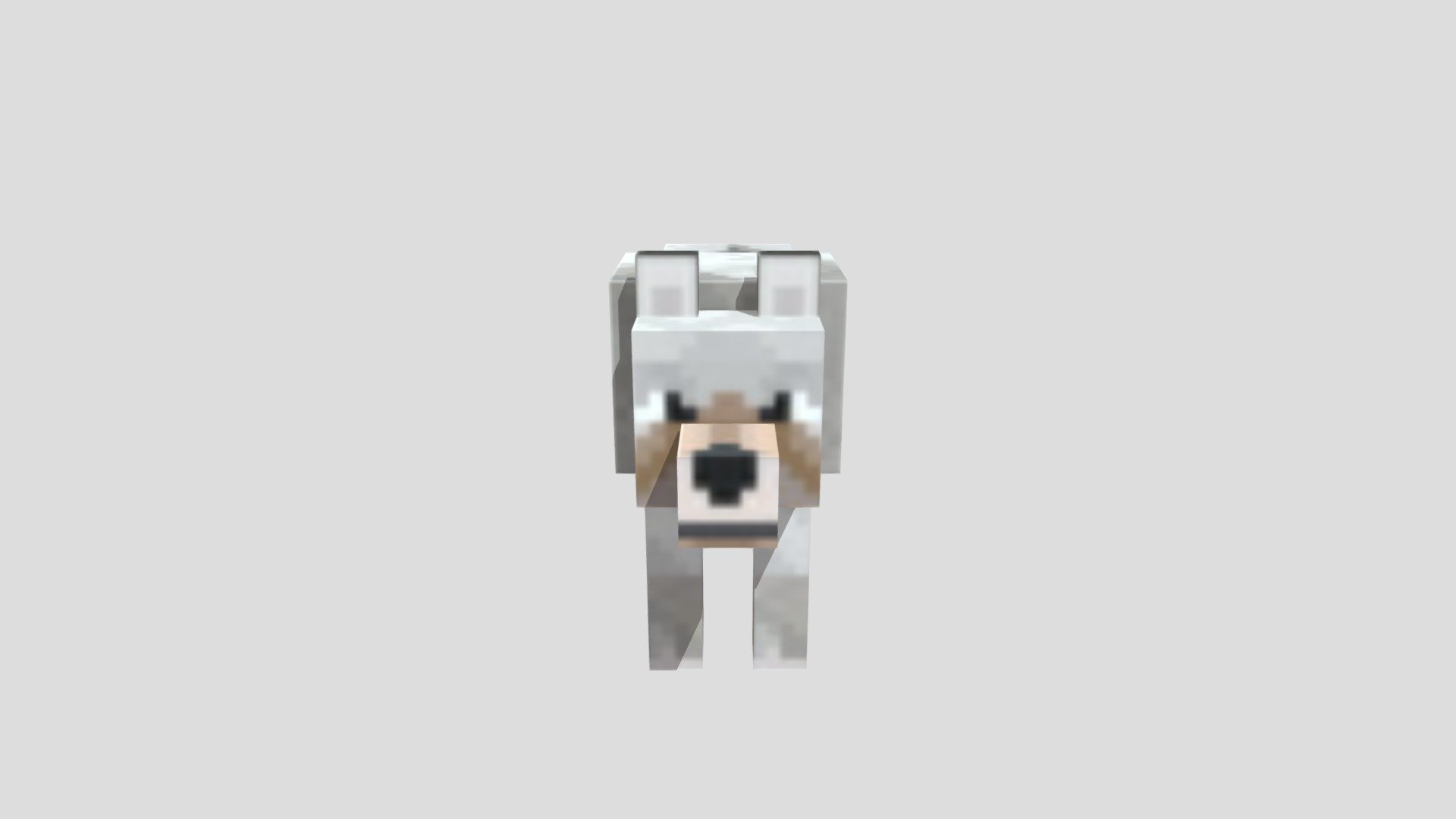 Minecraft Cool Wolf - Download Free 3D model by PuppetShorts [62b0abe ...
