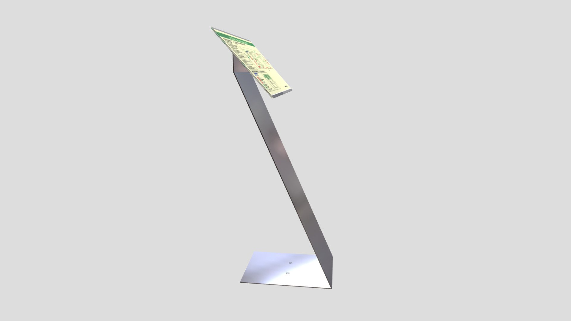 Totem Braille - 3D model by xfsmarketing [62b0d50] - Sketchfab