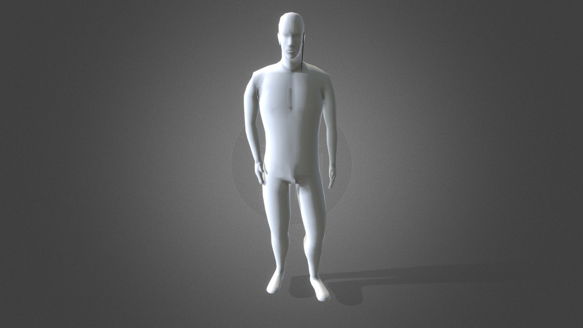 Animação de idle com Character Studio - Download Free 3D model by ...