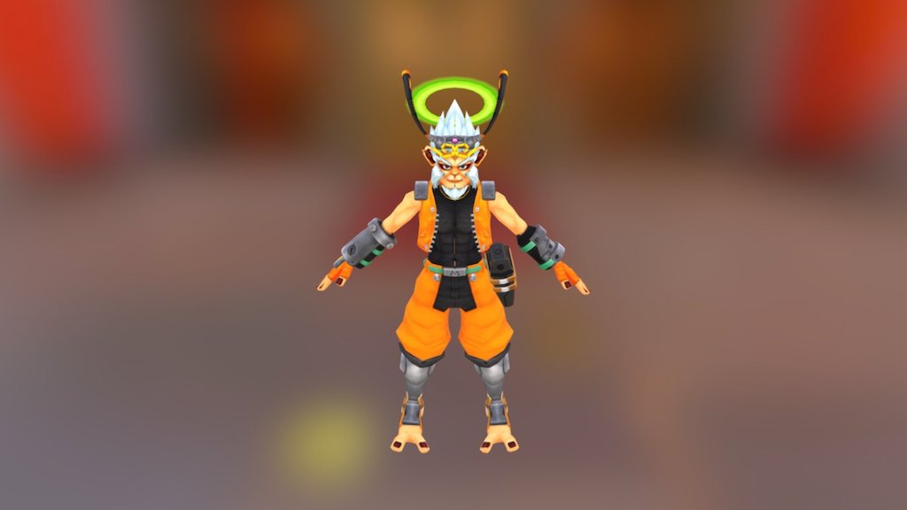 Wukong - Download Free 3D model by hoanglong9923 (@honglong99) [62b30cc ...