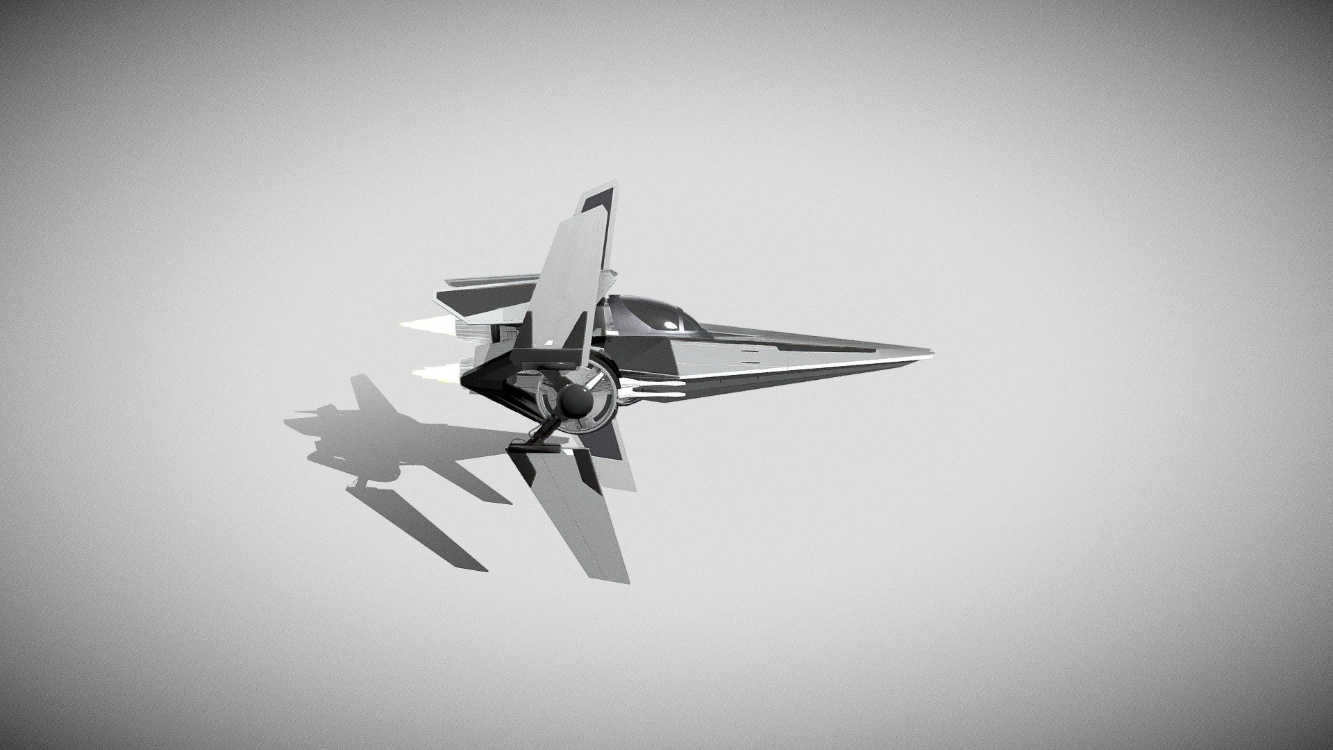 Textured V-wing - Download Free 3D model by jakychan501 [62b45c3 ...